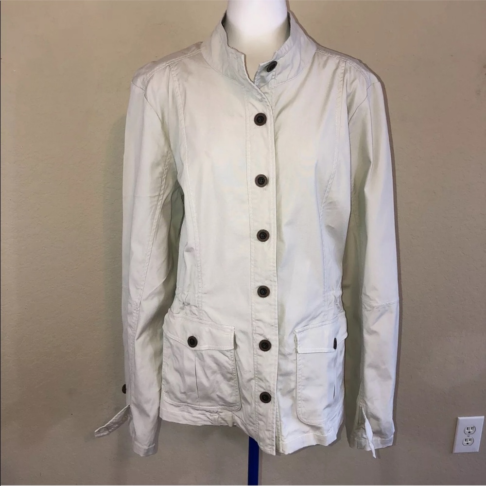 Adirondack Light Khaki Drawstring Waist Jacket Xl - Gem
